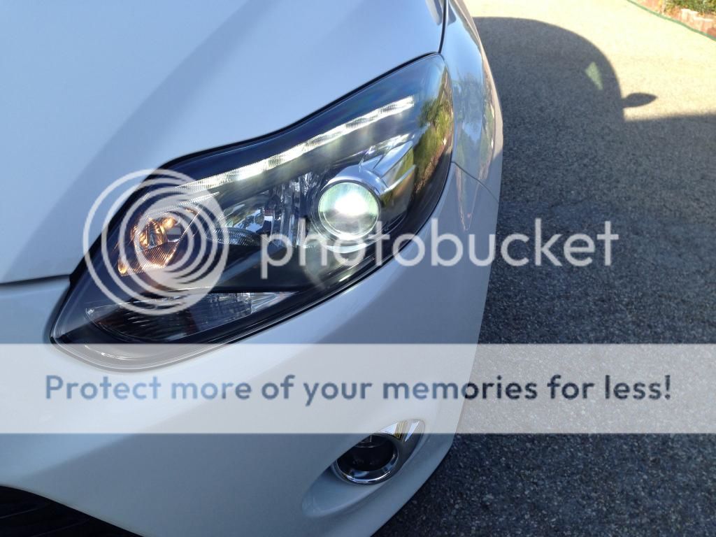 FS: Repro ST3 projector headlights with LED DRL and Xenons | Focus ...